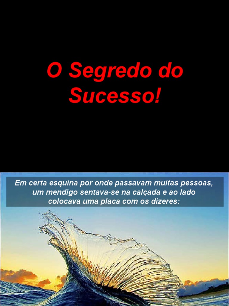 O Segredo Do Sucesso! | PDF