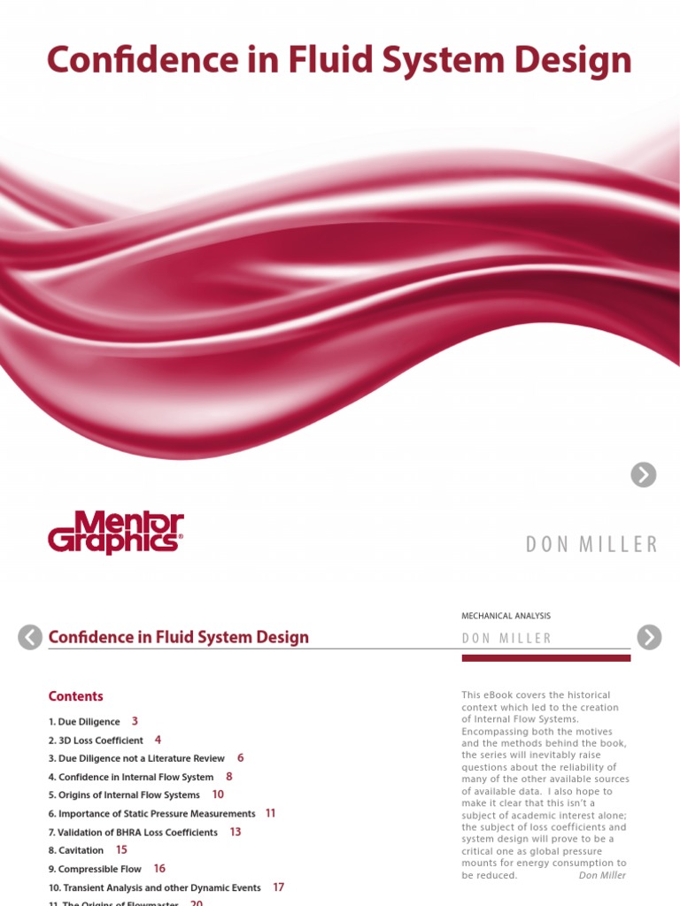 Fluid System Design Confidence Guide | PDF | Reynolds Number | Fluid ...