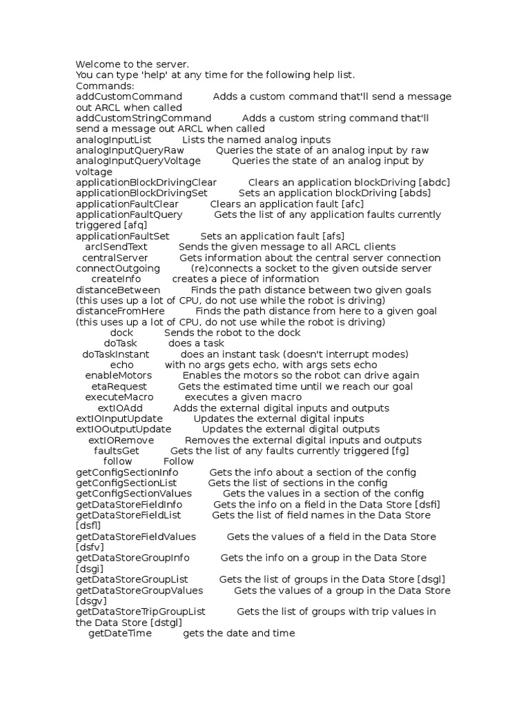 Telnet Command Reference Guide | PDF | Input/Output | Computer Hardware