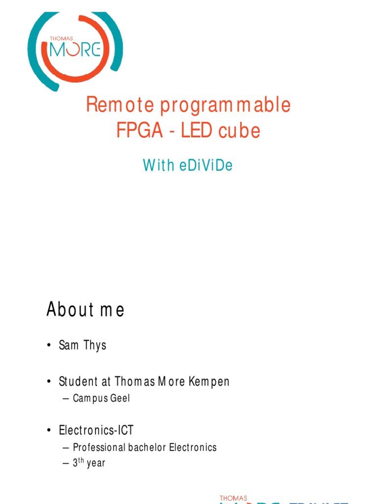 Cub Led Code VHDL | PDF | Vhdl | Field Programmable Gate Array
