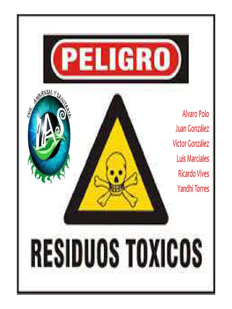 Residuos Toxicos | PDF | Residuos | Toxicidad