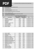 Ejemplo de Explosion de Insumos de Obra | PDF | Bienes manufacturados