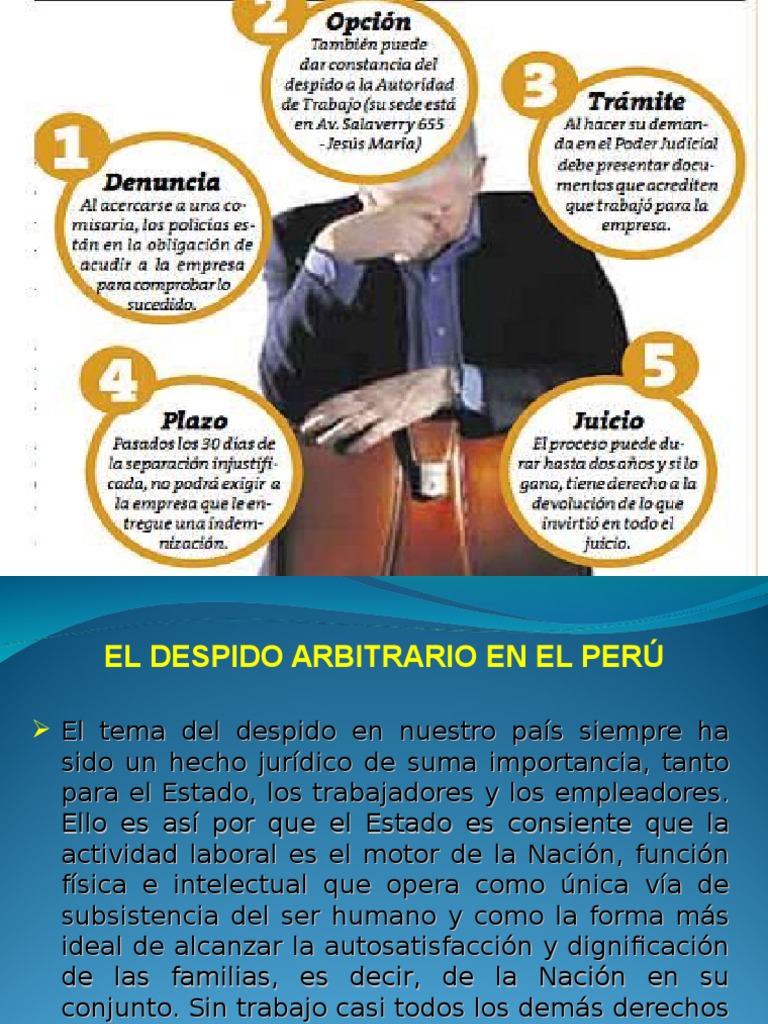 El Despido Arbitrario | PDF
