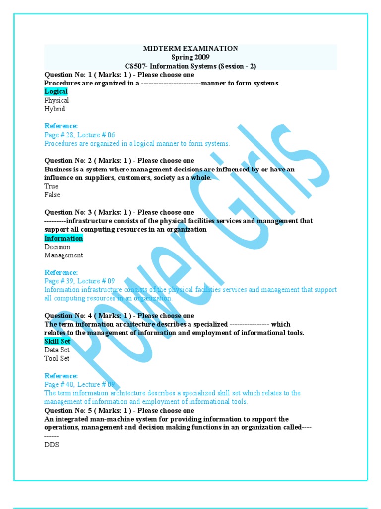 CS507 Midterm Paper 2 | PDF | System | Systems Science