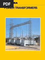 ABB Large Power Transformer Catalogue | PDF | Transformer | Insulator ...