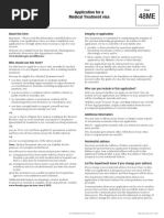 Australia Visitor Visa Form - 1419 PDF | PDF | Travel Visa | Cheque