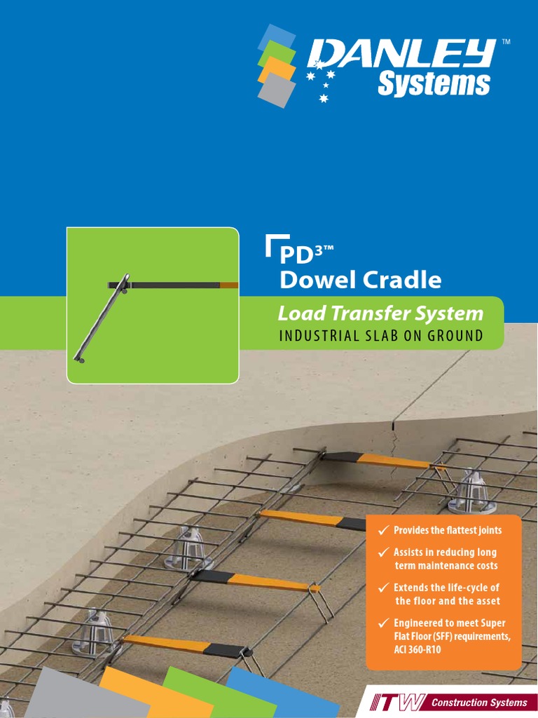 Danley PD3 Dowel Cradle Brochure | Precast Concrete | Concrete