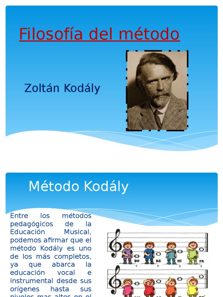 Filosofía Del Método Kodally | PDF | Aprendizaje | Cognición