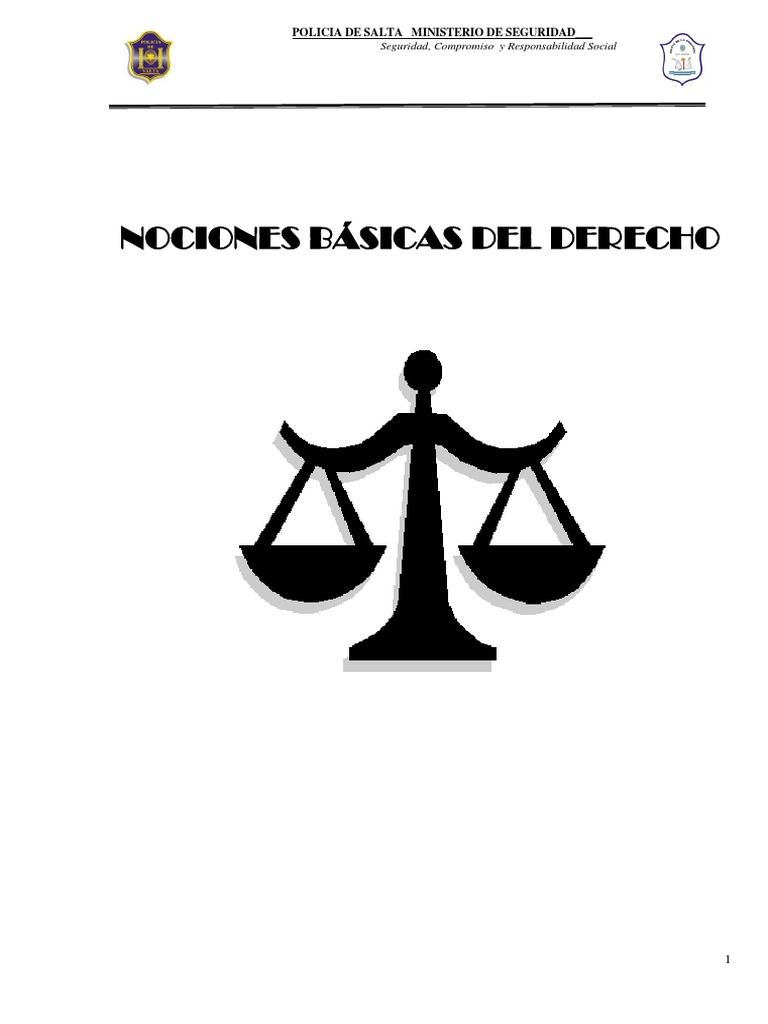 Nociones Basicas Del Derecho PDF | PDF | Legislación | Constitución