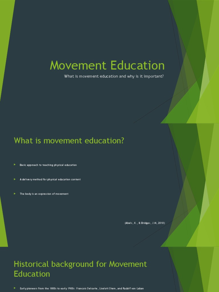 Movement Education and Fundemental Movement Skills | PDF | Physical ...