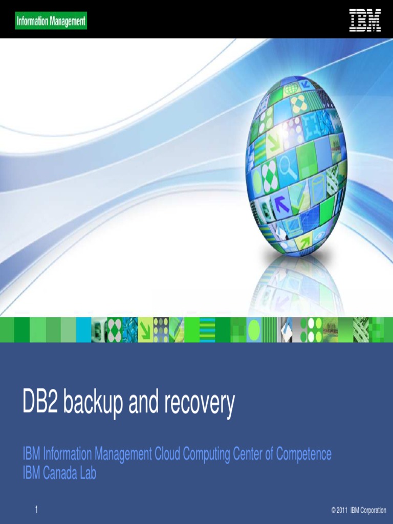 2.1 - DB2 Backup and Recovery PDF | PDF | Backup | Databases