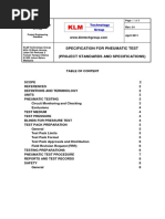 Hydrostatic Pressure Testing Standards | PDF | Pressure | Pipe (Fluid ...
