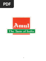 Productions and Operations Management in AMUL | PDF | Milk | Dairy
