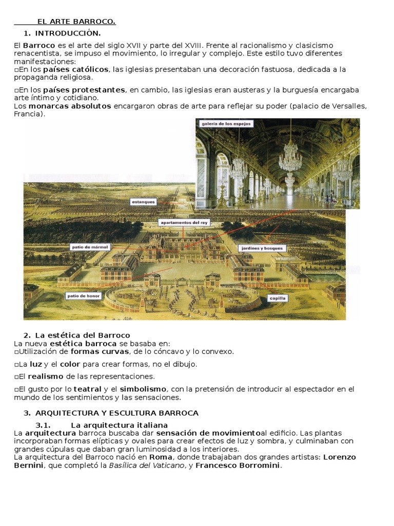 Arte Barroco | PDF | Barroco | Arte barroco