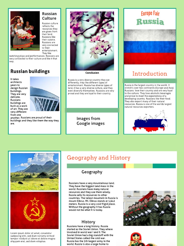 Russia Brochure | PDF