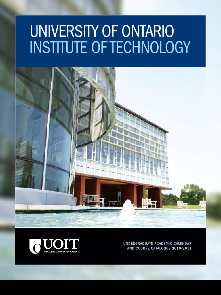 UOIT Academic Calendar 2010 | PDF | Course Credit | Academic Degree