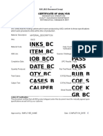 Drop Ball Test Certification | PDF