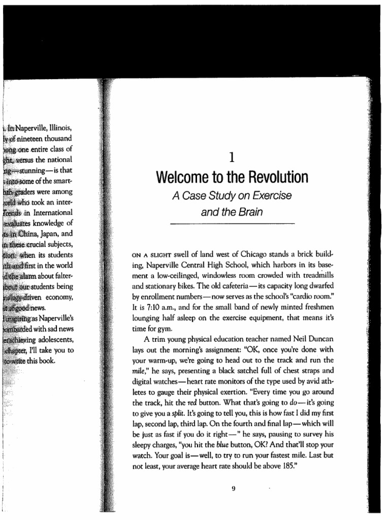 Spark by John Ratey - Chapter 1 | PDF | Physical Education | Physical ...