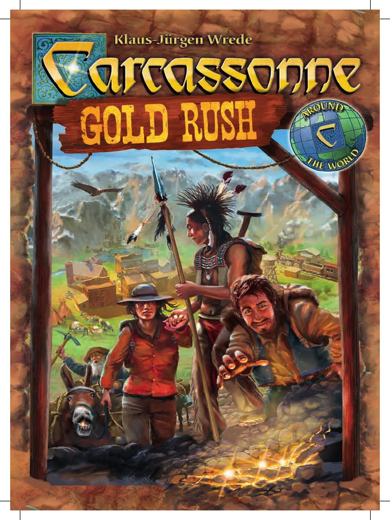 Carcassonne Gold Rush PDF | PDF | American Frontier | Rail Transport