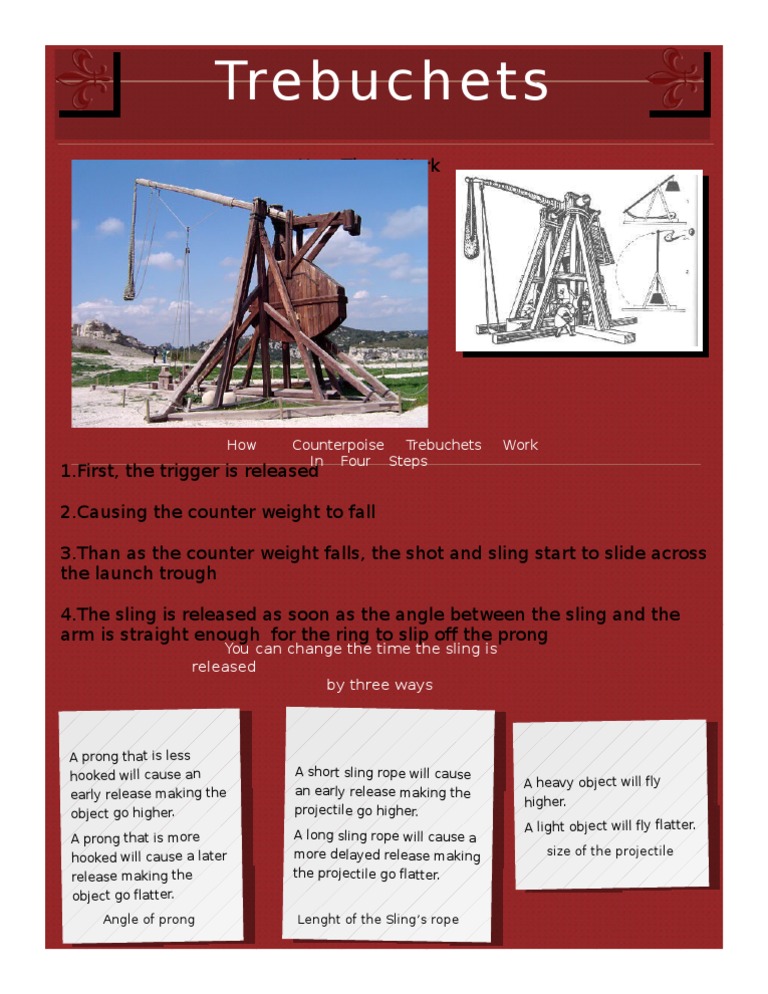 How Trebuchets Work | PDF