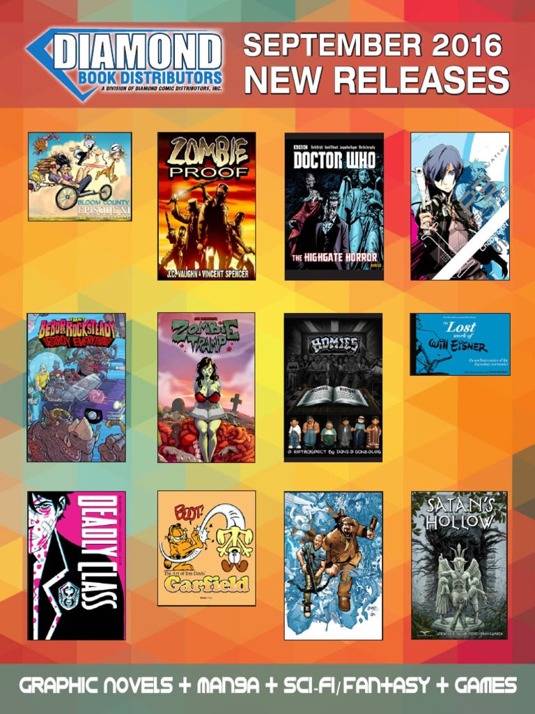 DBD Sep2016saleskit | PDF | Comics | Books