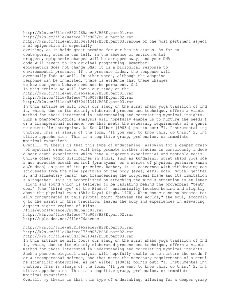 Surat Shabd Yoga: Mystical Insights | PDF | Yoga | Kundalini