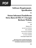 Contoh Srs | PDF | Bisnis