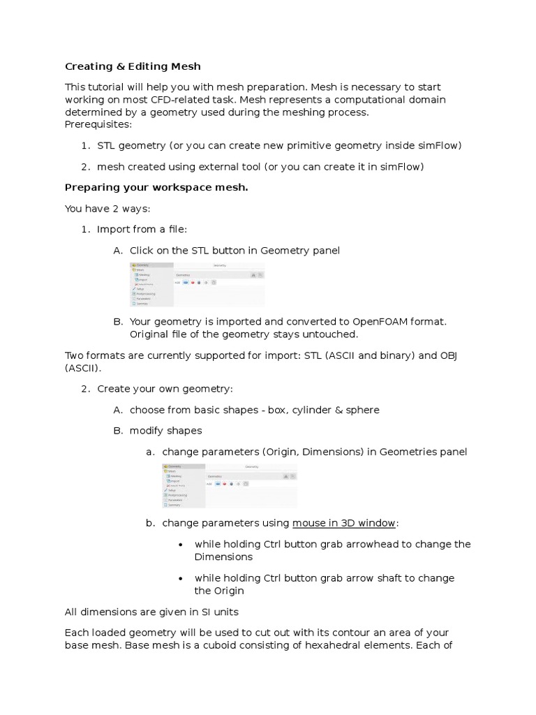 Workflow | Download Free PDF | Fluid Dynamics | Parameter (Computer ...