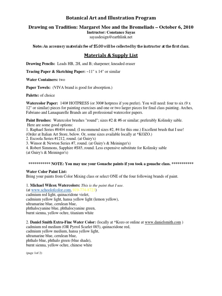 Margaret Mee and The Bromeliads - Constance Sayas | PDF | Watercolor ...