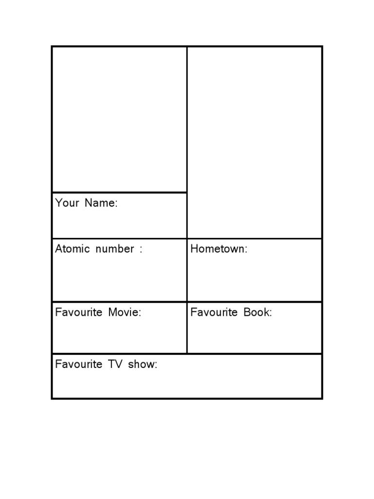 Chem 20 Student Personal Element | PDF