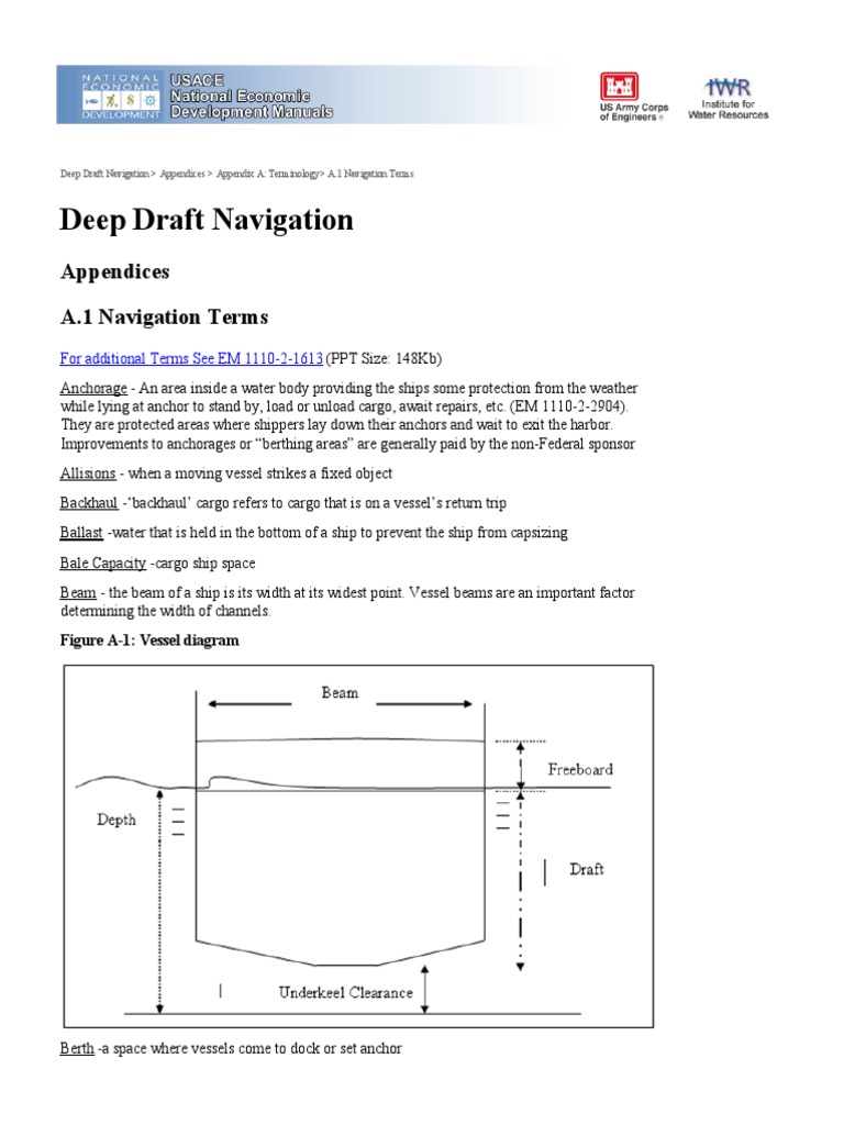 Deep Draft Navigation | PDF | Oil Tanker | Ships