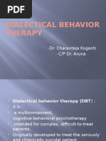 DBT Hierarchy of Treatment Targets | PDF