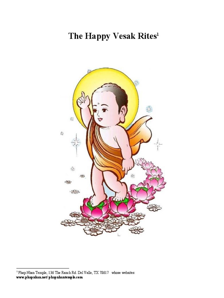 The Vesak Rities | PDF | Gautama Buddha | Spirituality