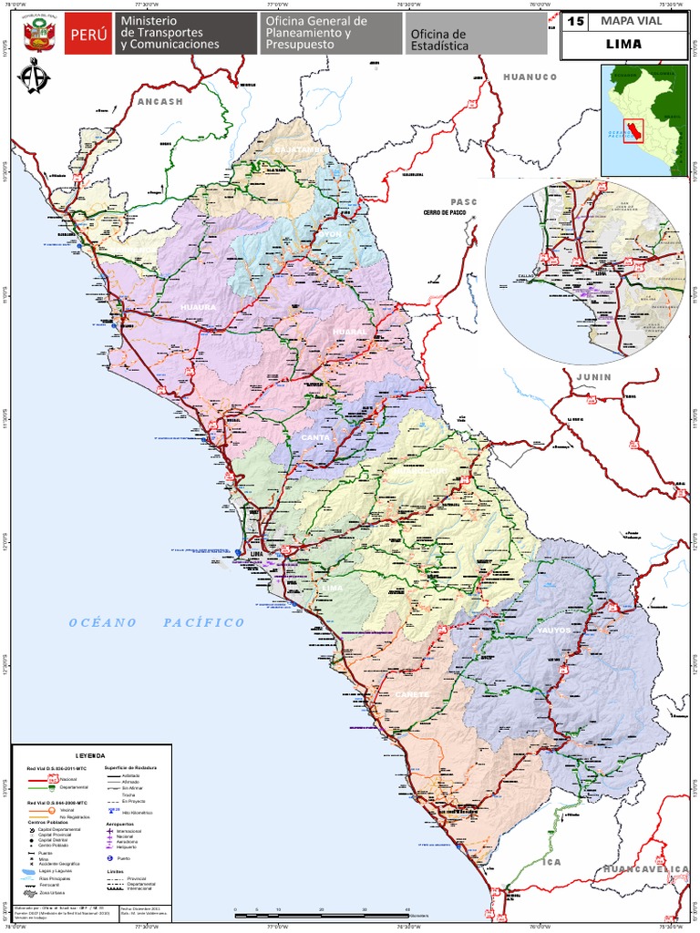 Mapa Lima Vial | PDF | Lima