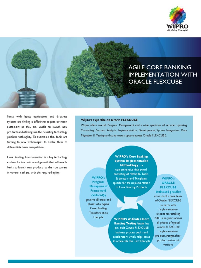 Agile Core Banking Implementation With Oracle FlexCube | PDF | Oracle Corporation | Implementation
