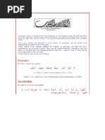 5 Kalimas | PDF | Allah | Islamic Belief And Doctrine