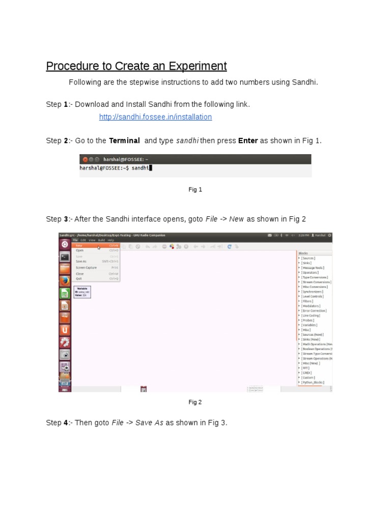 Procedure To Create An Experiment | Download Free PDF | Graphical User ...