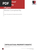 LLB 6 Semester Intellectual Property Law Complete Notes | PDF ...