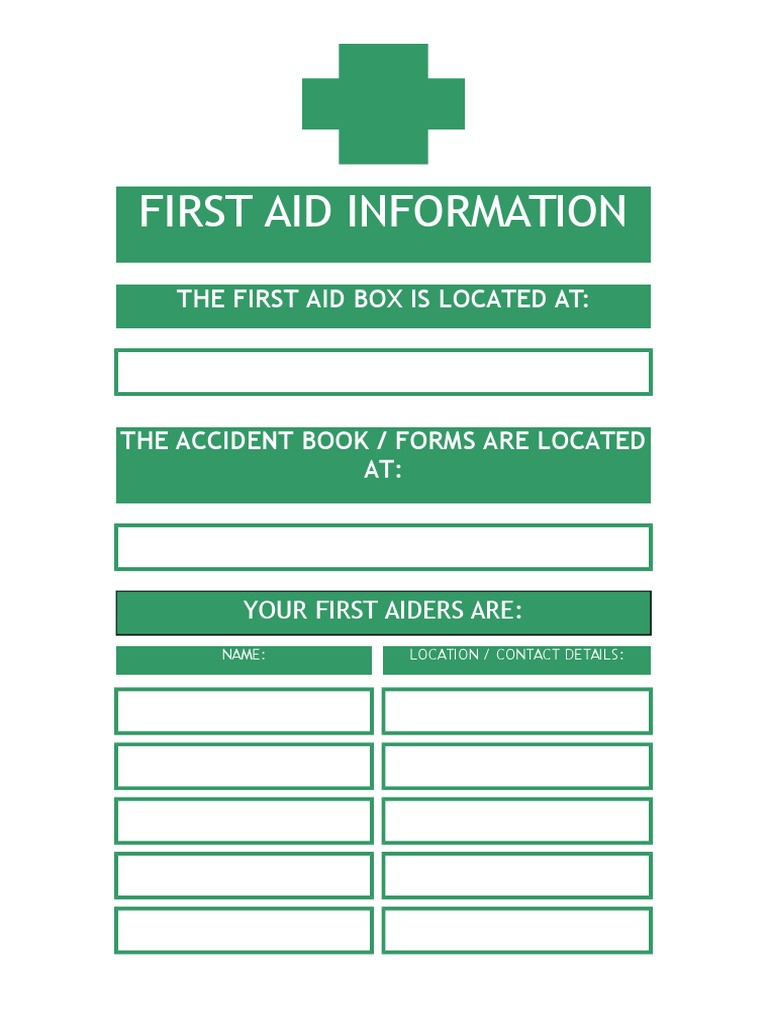 First Aid Poster | PDF