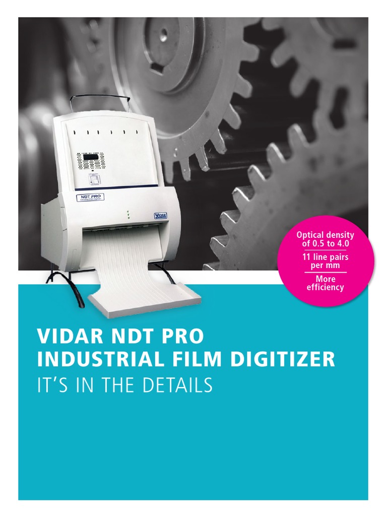Vidar NDT Pro | PDF | Image Scanner | Nondestructive Testing