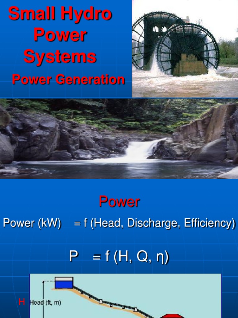 Small Hydro Technology 6 | Turbine | Applied And Interdisciplinary Physics