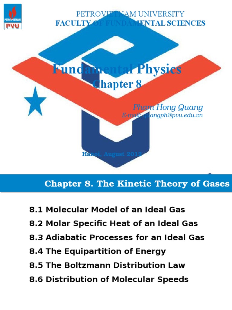 Kinetic Theory of Gases Explained | PDF | Heat Capacity | Gases