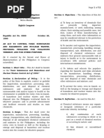 Ra 6969 | PDF | Chemical Substances | Toxicity