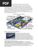 Identifying Motherboard Hardware Parts and Its Function | PDF | Bios ...