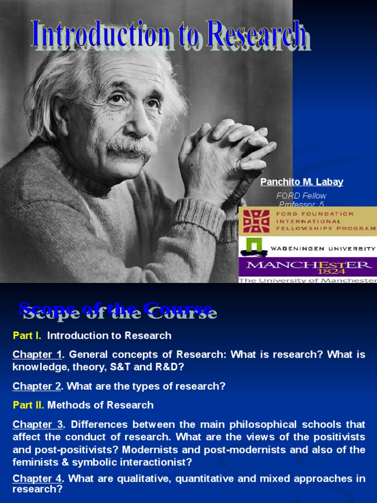 Introduction to Research Methods | PDF | Inductive Reasoning | Theory