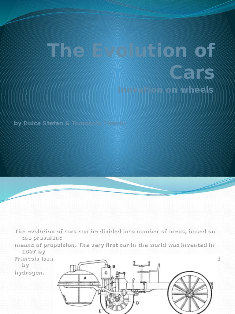 The Evolution of Cars | PDF | Car | Wheeled Vehicles