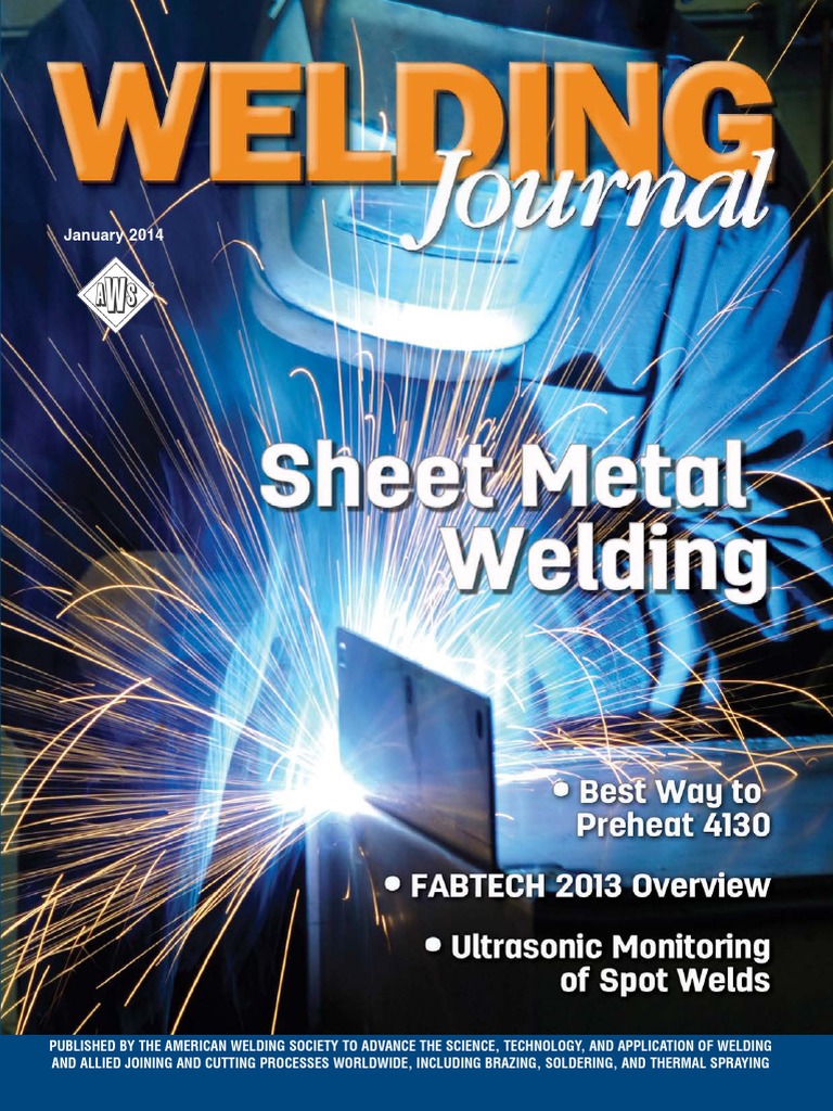 AWS Welding Journal January 2014 | PDF | Welding | Construction