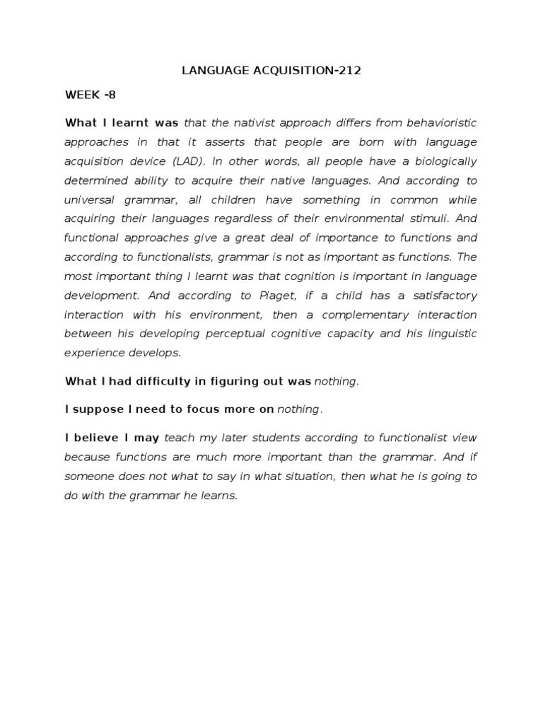 Reflection 7 | PDF