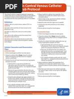 PICC Dressing Change Guidelines | PDF | Clinical Medicine | Medicine