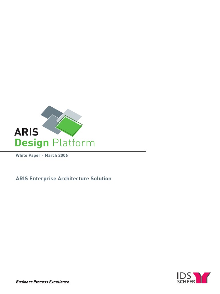 ARIS Enterprise Architecture Solution WP | Business Process Management ...
